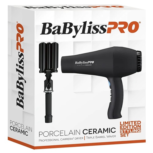 BaByliss | Hair | Babyliss Pro Porcelain Ceramic Triple Barrel Waver ...